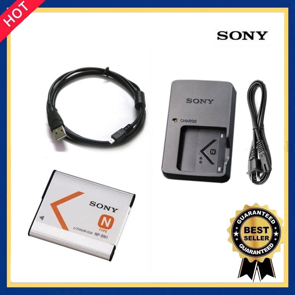 แบตเตอรี่กล้อง Sony DSC-W310 W320 W330 W510 W520 W610 พร้อมที่ชาร์จ และ ...