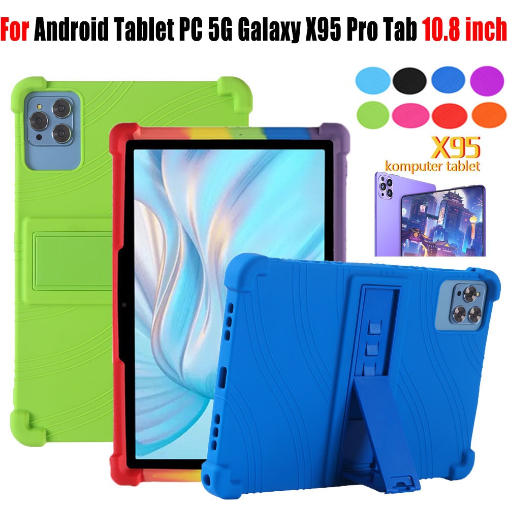สําหรับ Android แท็บเล็ตพีซี 5G Galaxy X95 Pro Tab 10.8 นิ้วอัพเกรด 4 ...