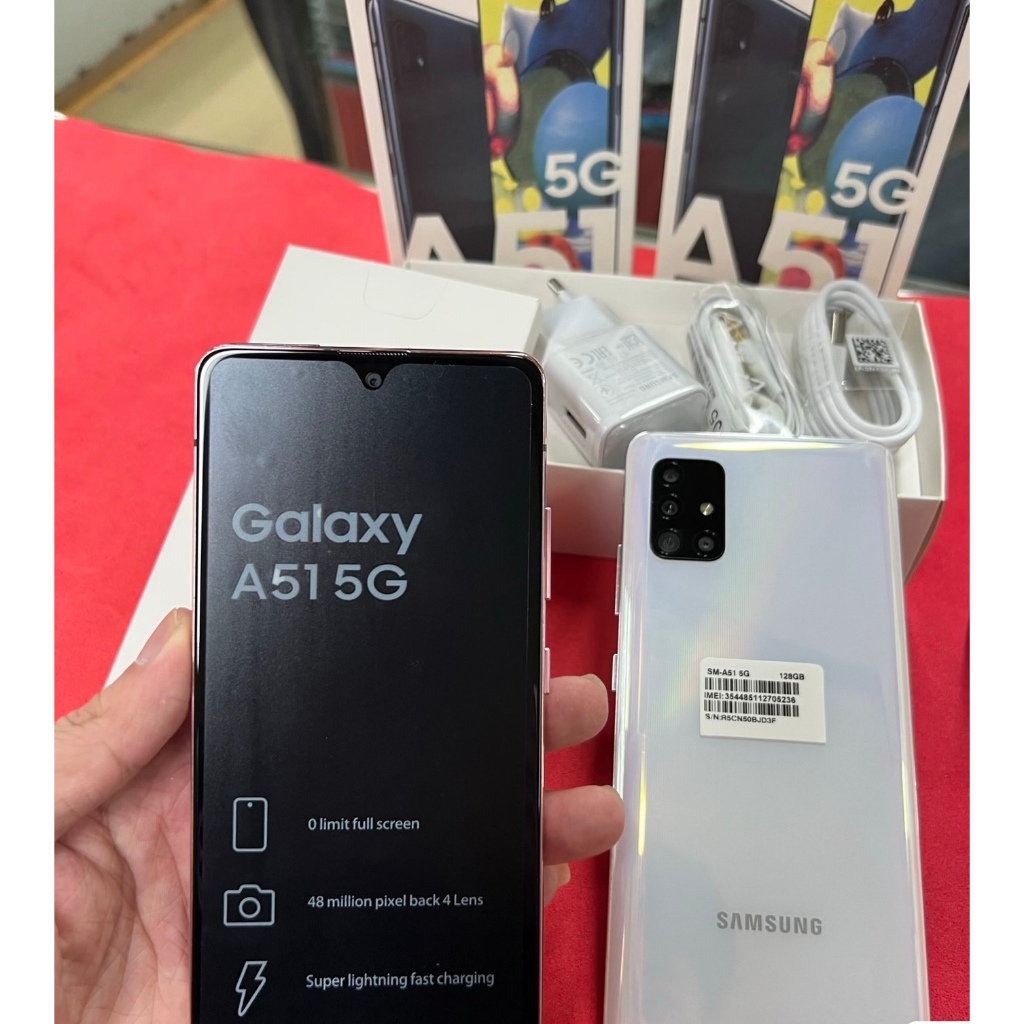 ใหม่ Samsung A51 5G 128GB / Galaxy A71 5G 128GB / A31 64Gb สมาร์ทโฟน! การวางตําแหน่ง รับประกัน 1 ...