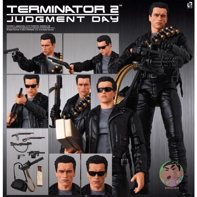 Mafex Terminator 2: Judgement Day MAFEX No.199 T-800 (T2 Ver.) Action ...