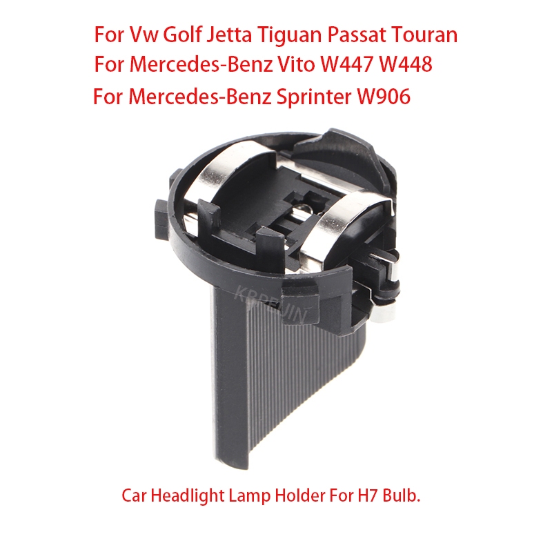 1 ชิ้น A9068260282 ซ็อกเก็ตหลอดไฟหน้ารถยนต์ H7 สําหรับ Vw Golf Jetta ...