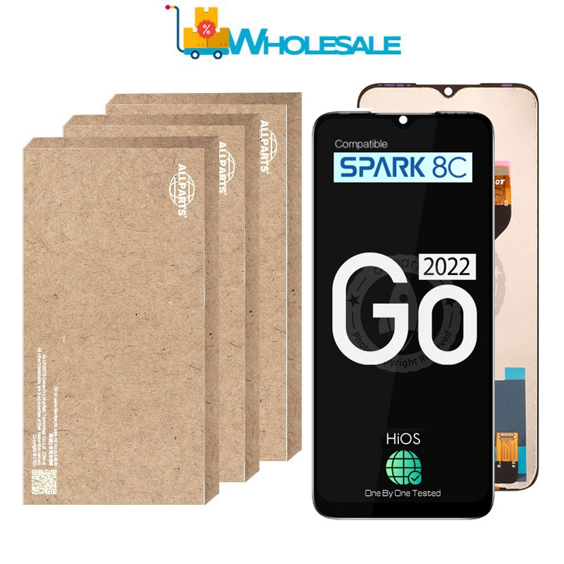 ALLPARTS [3/5/10แพ็ค] ขายส่งยกลัง จอ สำหรับTecno Spark Go 2022 KG5 LCD ...