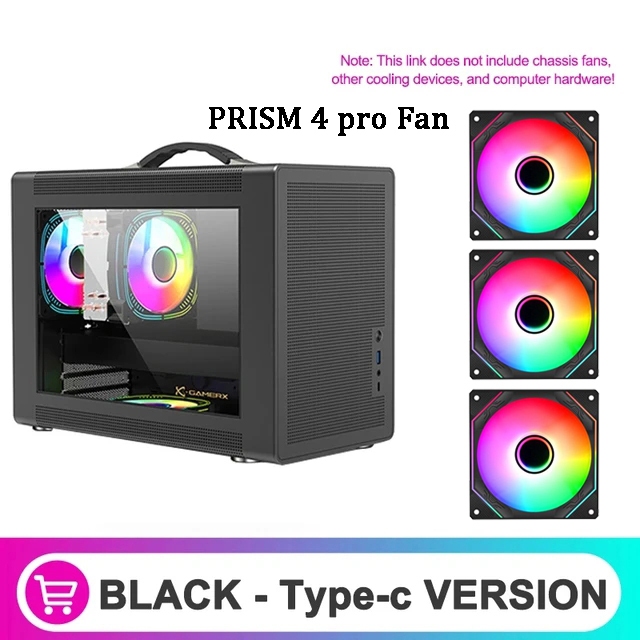 Power Train MATX P60 เดสก์ท็อปขนาดเล็กแบบพกพากรณี ITX เมนบอร์ด ATX/SFX ...