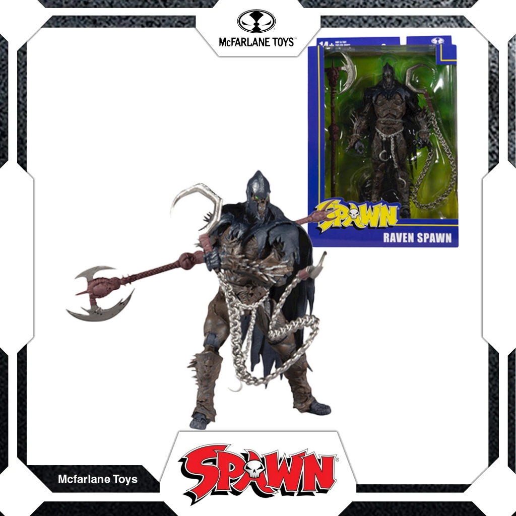 Mcfarlane Toys Spawn Comics Raven Spawn (Spawn) ฟิกเกอร์เคลื่อนย้ายได้ขนาด 7 นิ้ว Collectors ...