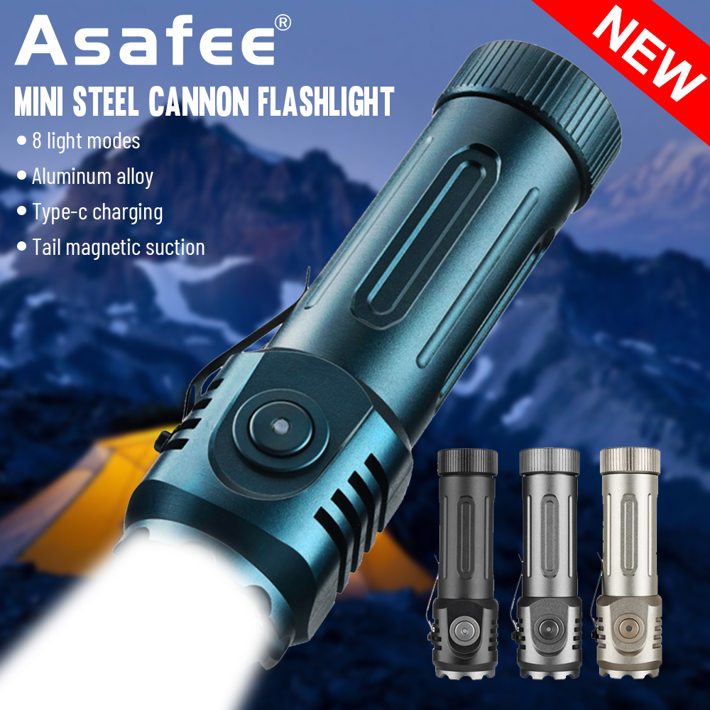 Asafee F52 Mini Tact ical ไฟฉาย 5 * XPG LED Super Bright High Power พวง ...
