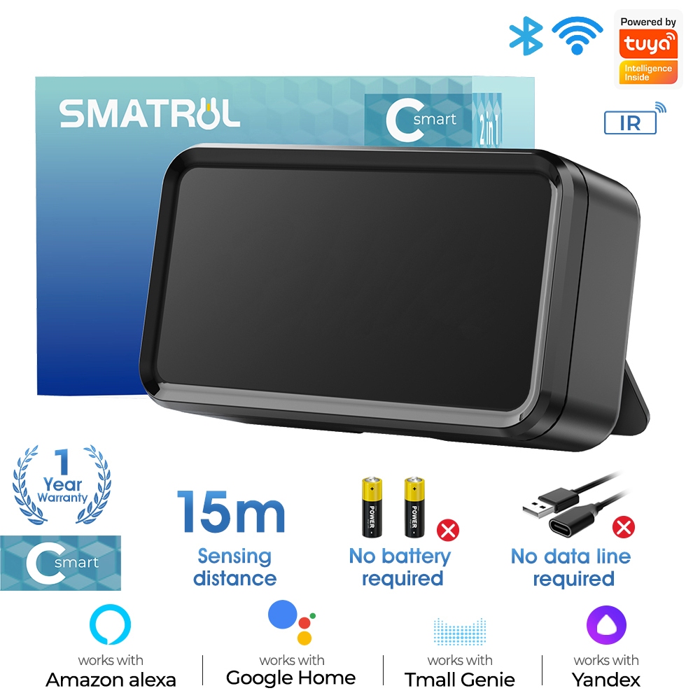 SMATRUL Tuya Smart IR Remote S08 S09 S11 Universal Remote Control รีโมท ...