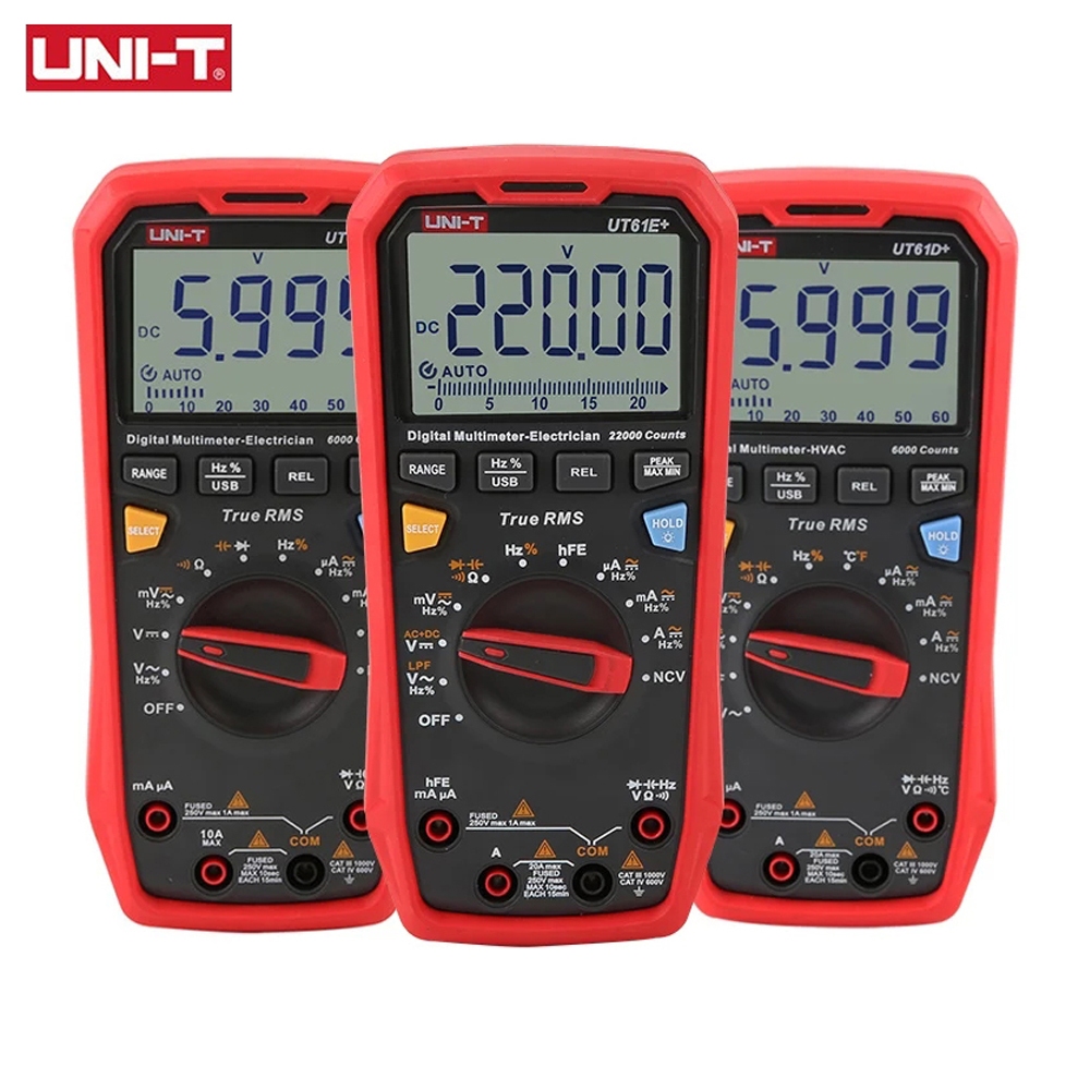 【Free shipping】UNI-T UT61B+ UT61D+UT61E+ Digital multimeter เครื่อง ...
