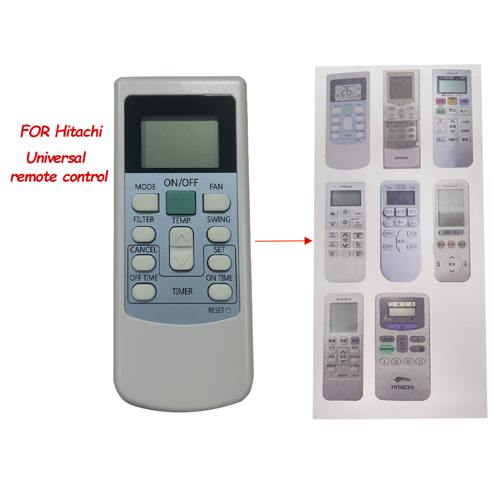 รีโมทแอร์ suitable for HITACHI ทั่วไป Hitachi ทุกรุ่น Universal remote ...