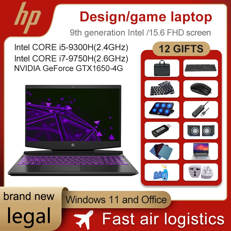 HP Gaming Laptop 9TH Intel Core i5/i7H NVIDIA GTX1650-4G/1660ti-6g ...