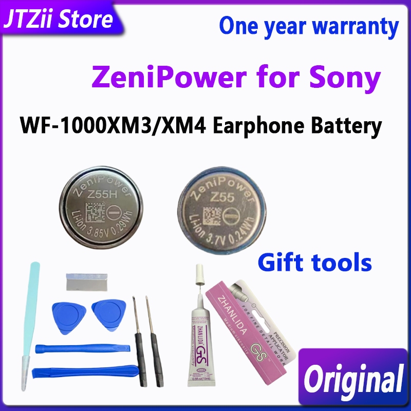 แบตเตอรี่หูฟัง ZeniPower Sony WF-1000XM3 WF-1000XM4 WF-SP900 SP700N 1 ...