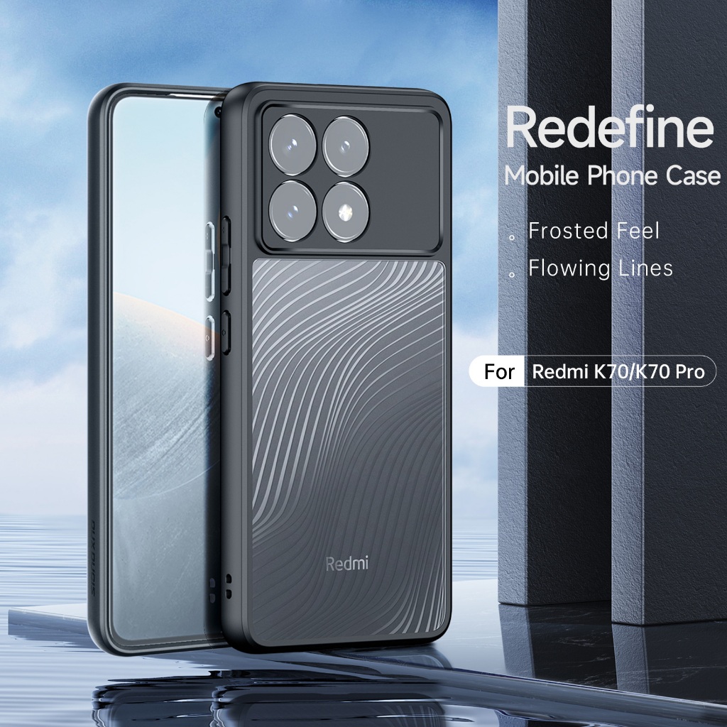 Dux Ducis Aimo Series เคสโทรศัพท์มือถือแบบใส ลายทาง สําหรับ Redmi Turbo 3 Note 13 Pro Plus 5G 13 ...