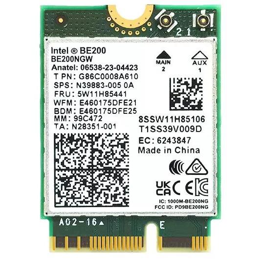 อะแดปเตอร์การ์ดเครือข่ายไร้สาย WiFi 6E 6E 7 BE200 NFA765 Intel AX210 AX200 AX201 AX211 Killer ...