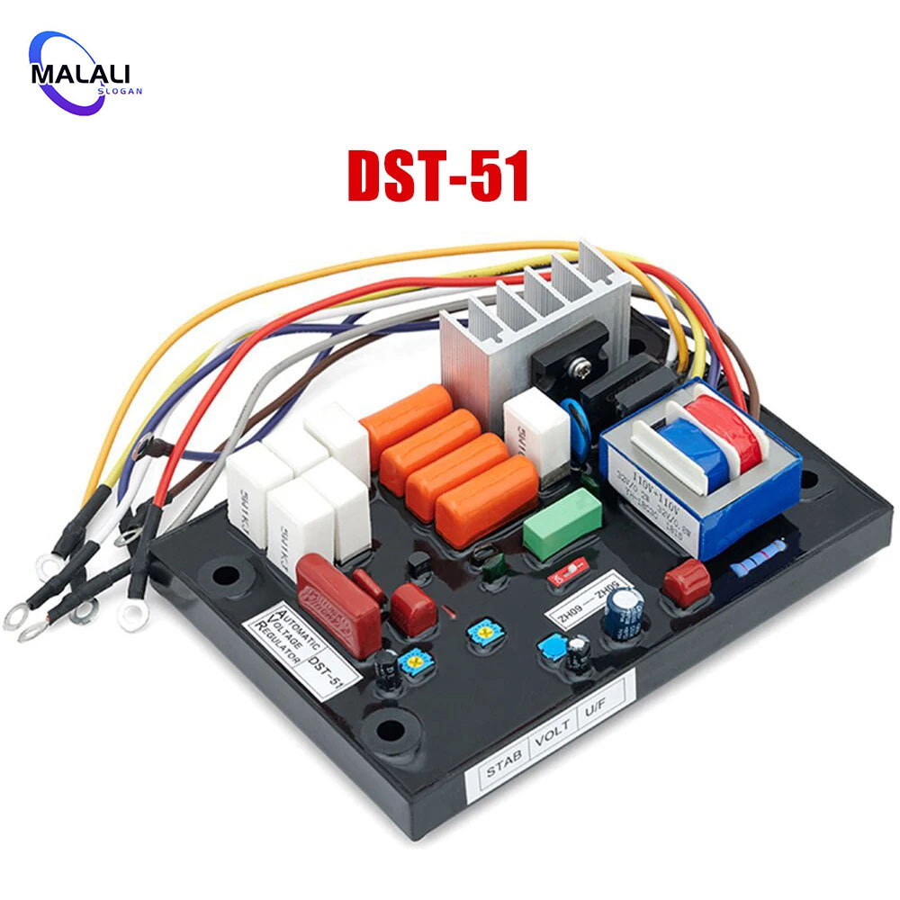 Dst-100-2fa4 ชุดบอร์ดควบคุมแรงดันไฟฟ้าอัตโนมัติ AVR DST-51/61 | Shopee ...