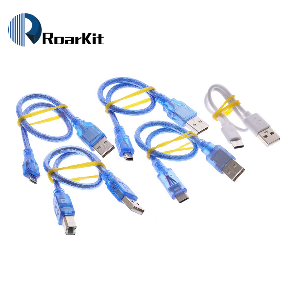 30 ซม 1 64ft สาย Usb สําหรับ Uno R3 Nano Mega 2560 Leonardo Pro Micro Due คุณภาพสูง A Type C