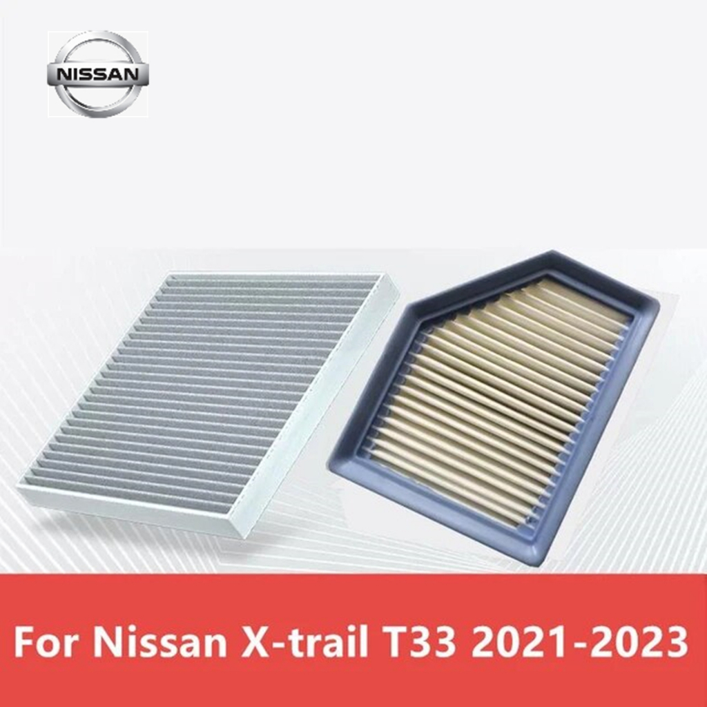 Nissan X-TRAIL T33 2021-2023 ไส้กรองอากาศ และไส้กรองห้องโดยสาร | Shopee Thailand