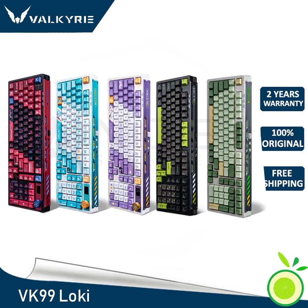 Valkyrie VK99 Loki คีย์บอร์ดเมคคานิคอล พร้อมสามโหมด มีสายบลูทูธ 2.4G ...