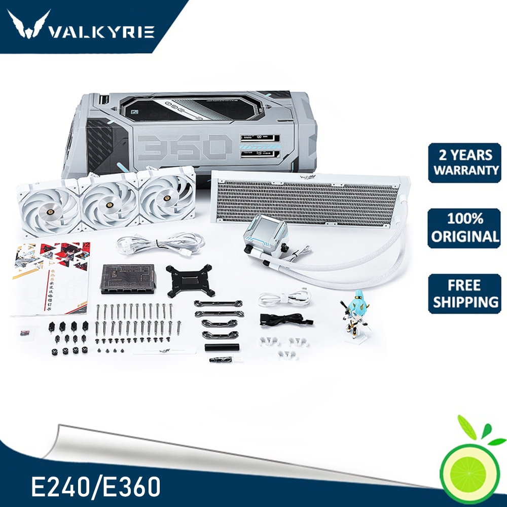 Vk VALKYRIE E240 E360 หม้อน้ําระบายความร้อน CPU หน้าจอ lcd ARGB | Shopee Thailand
