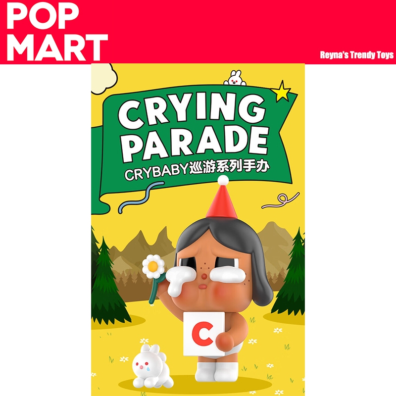 [พร้อมส่ง ของแท้] POPMART CRYBABY Patrol Series Crying Baby Figure ...