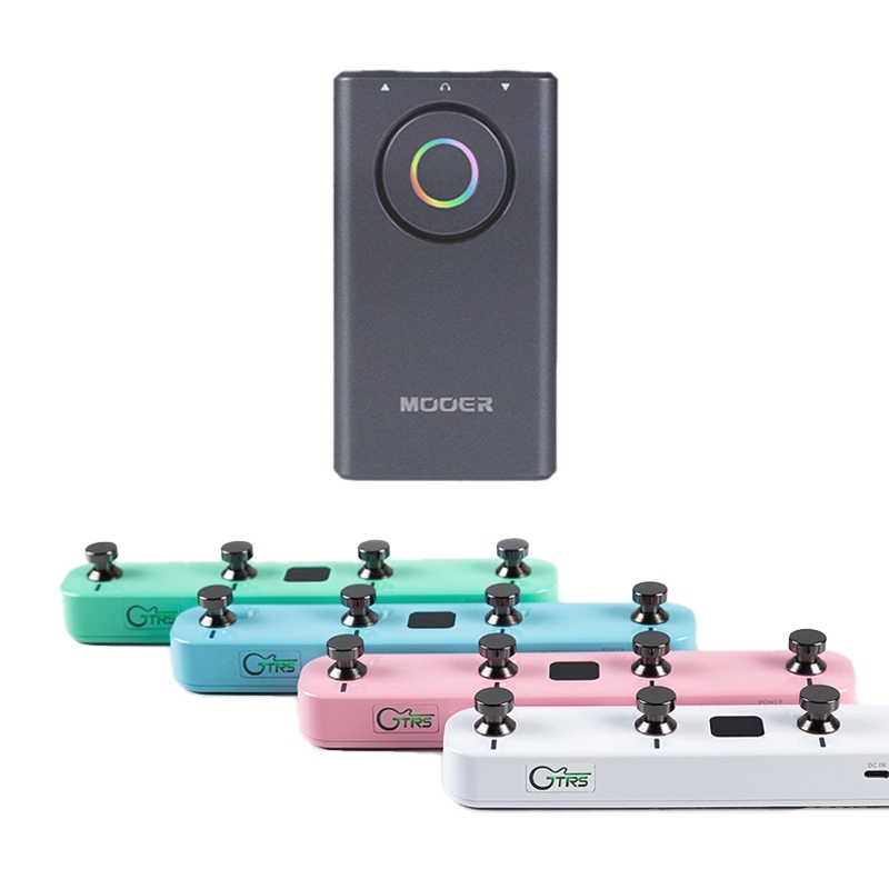 MOOER Mouer Prime P1 P2 GWF4 Guitar SMART Effect / GTRS Foot Switch Multi-Effect Built-in 126 ...