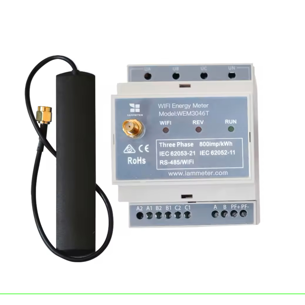 เครื่องวัดพลังงาน Wi-Fi 5A CT อินพุต Modbus TCP RTU | Shopee Thailand