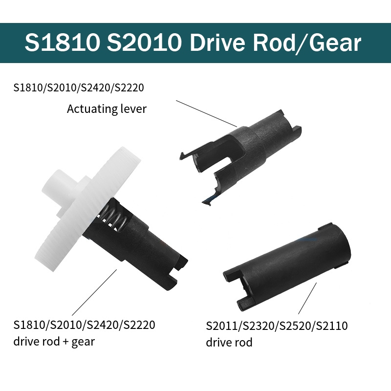 Shile S1810 S2010 แกนลูกดรัม ซีลีเนียม เฟืองขับมอเตอร์หลัก S2320 S2520 ...