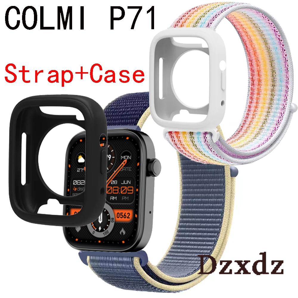 สายนาฬิกาข้อมือไนล่อน สําหรับ COLMI P71 COLMI P71 | Shopee Thailand