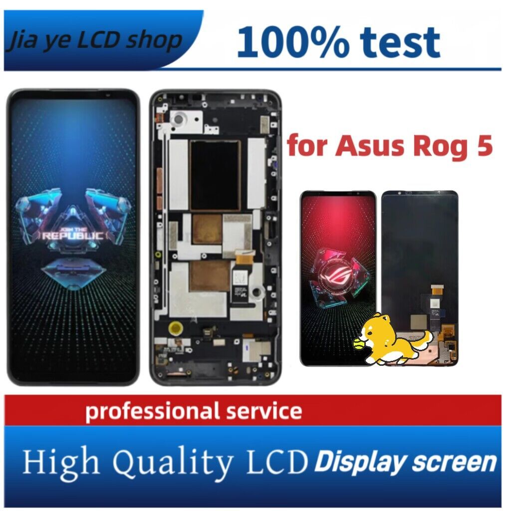 AMOLED สําหรับ Asus ROG 5 ROG 5 Pro ROG 5s ROG 5s Pro ROG โทรศัพท์ 6 ...