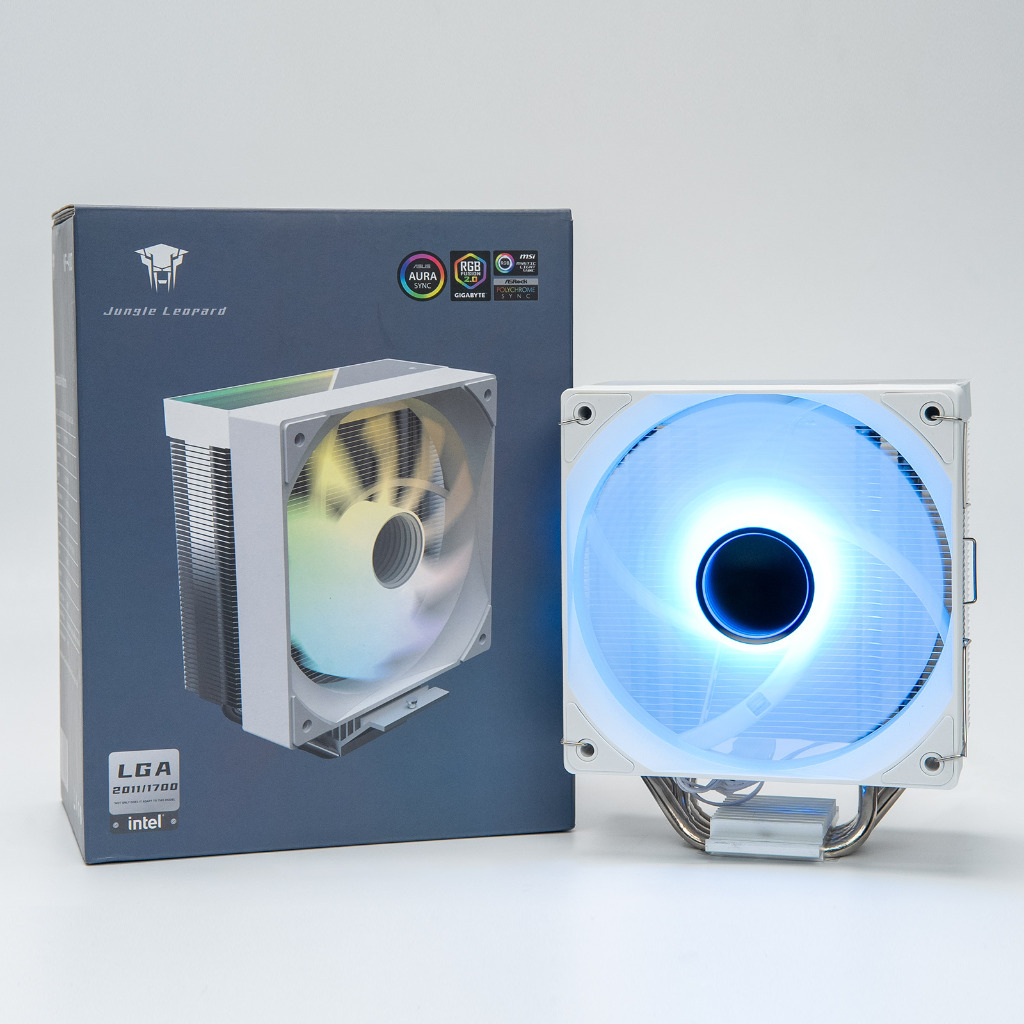 Jungle Leopard KF400 ARGB CPU Cooler 120 มม.PC พัดลม Infinity Mirror ...