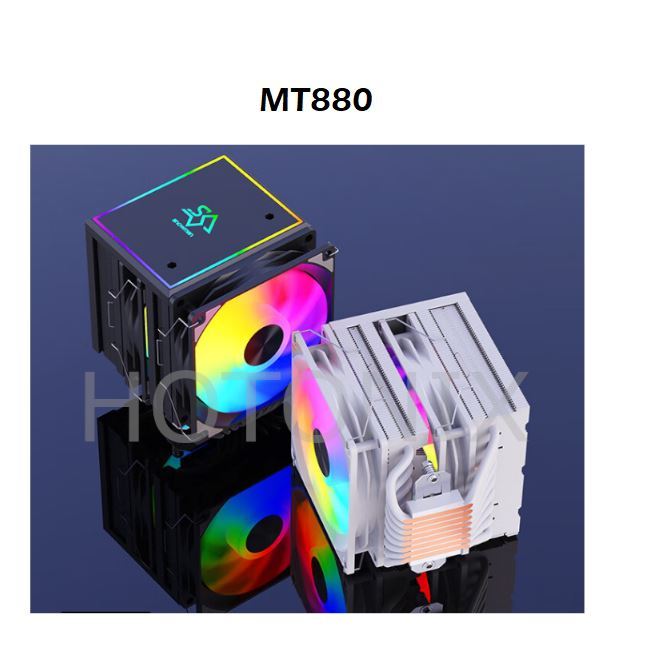 Snowman MT880 ท่อระบายความร้อน CPU 8 ท่อ 280W สําหรับ LGA1700 1200 115x ...