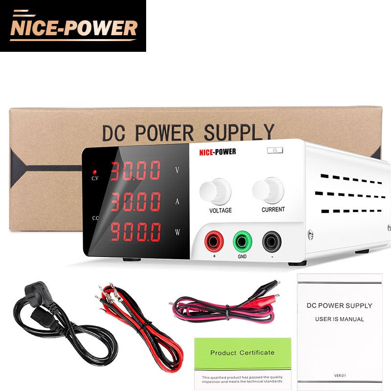 Nice-power เครื่องจ่ายไฟ DC Power Supply 30V 60V 10A 20A 30A R-SPS3020 ...