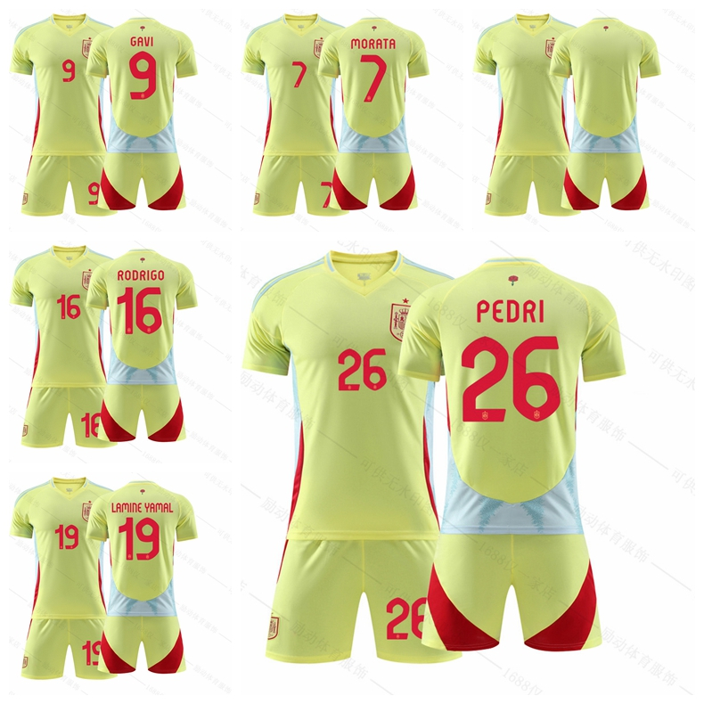 2024-25 สเปนUEFA European Football Championship Away ผู ้ ใหญ ่ เด ็ ก ...