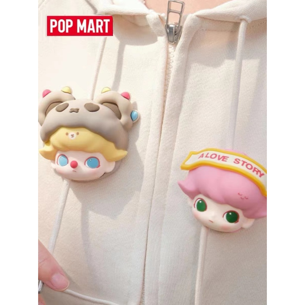 Popmart DIMOO จี้สร้อยคอแฟชั่น รูปกล่องสุ่มน่ารัก สําหรับตกแต่ง ...