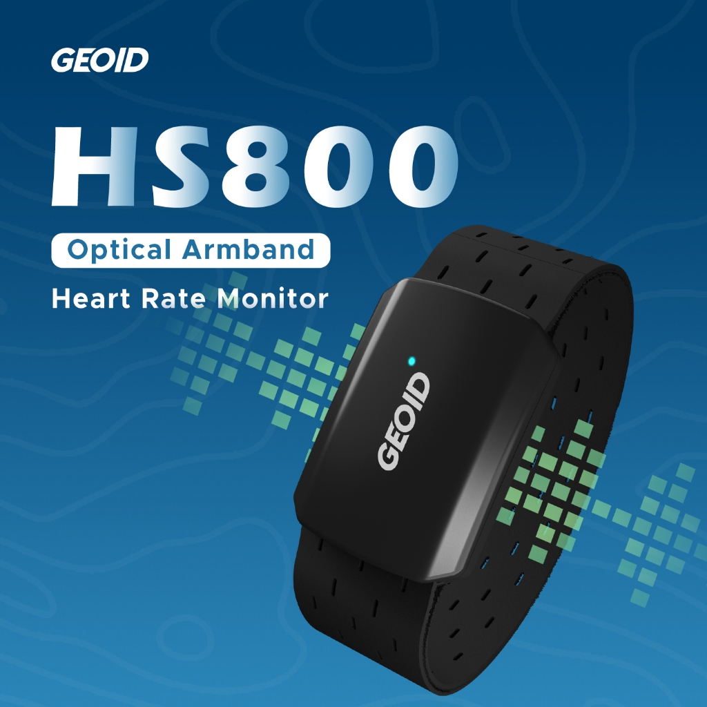 Geoid HS800 ARM มอนิเตอร์วัดอัตราการเต้นของหัวใจ บลูทูธ ANT+ IP67 กันน้ํา ออปติคอล ปลอกแขน ...