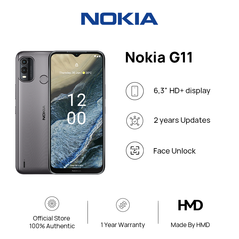 Nokia G11 Charcoal/Ice Size:6.5 in | Shopee Thailand