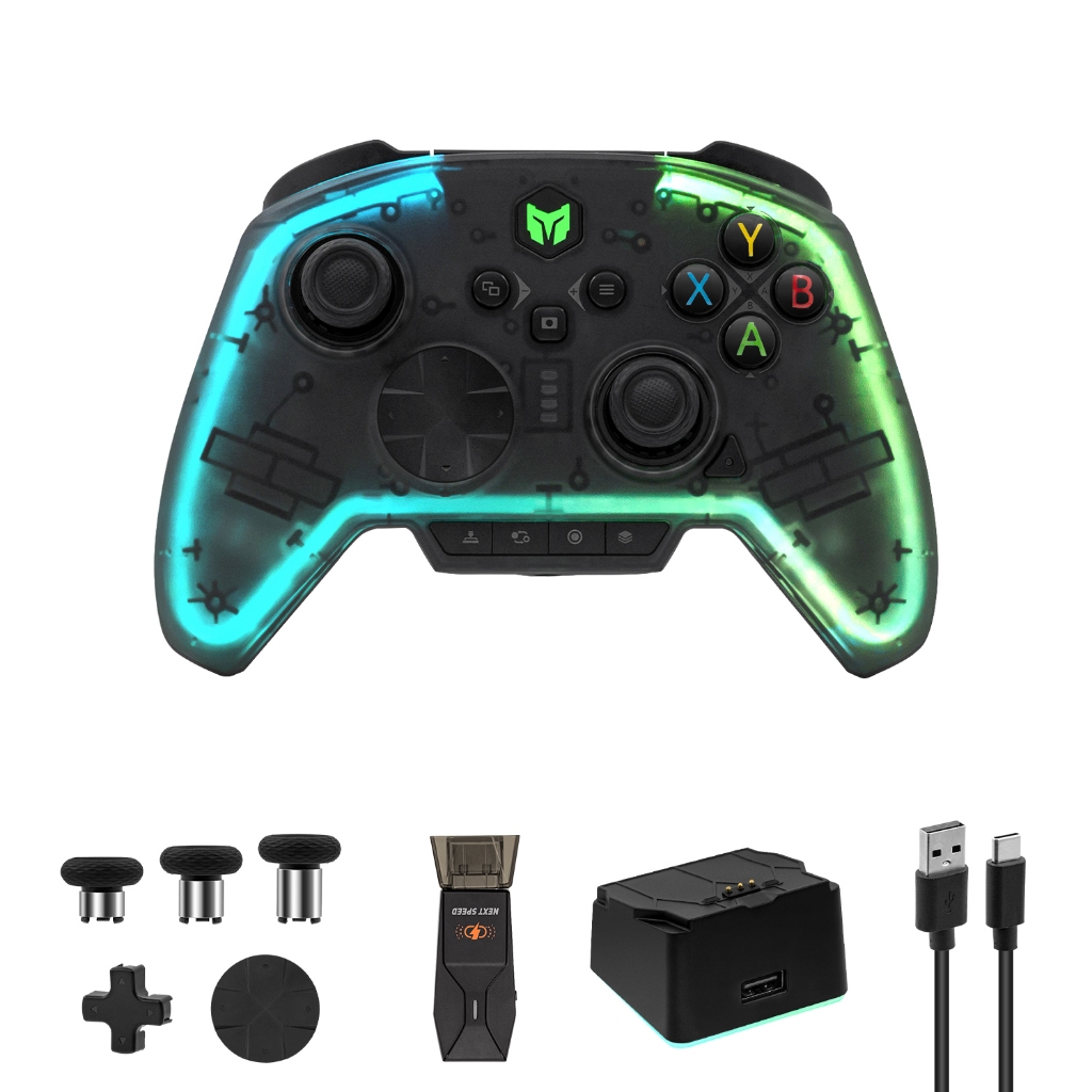 RAINBOW 2 Pro Wireless Game Controller for Nintendo Switch/PS4/Xbox ...