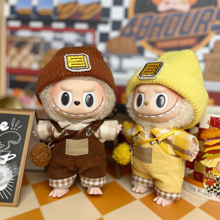 Labubu 17 ซม | ชุดคุกกี้เนย | Shopee Thailand