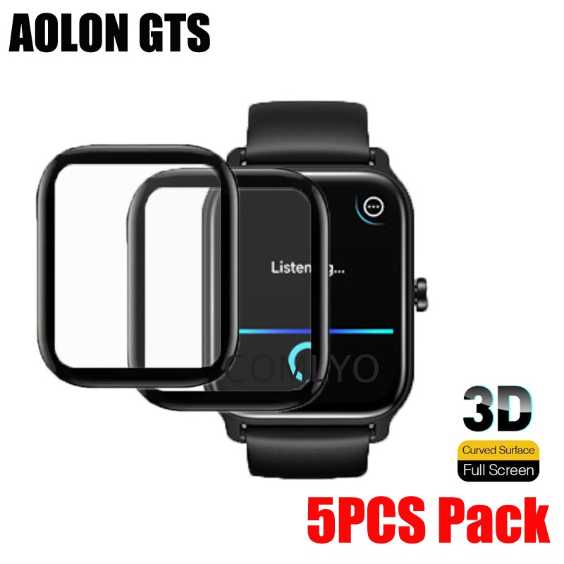 สําหรับ Aolon GTS Smart watch ป้องกันหน้าจอ 3D ป้องกันเต็มรูปแบบ ฟิล์ม ...