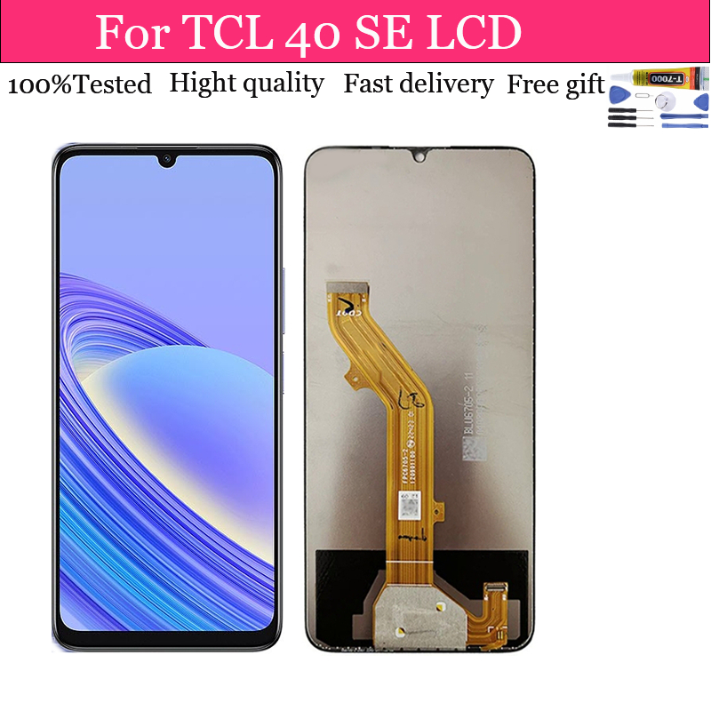 ชุดประกอบหน้าจอสัมผัส LCD สําหรับ TCL 40 SE T610 T610K T610P T610K2 T610P2 TCL 40se | Shopee ...
