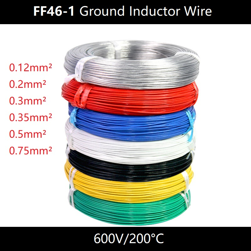 20meter FF46-1 Ground Inductor ลวด 0.12mm2 ~ 1mm2 ขดลวดควบคุมสัญญาณ ...