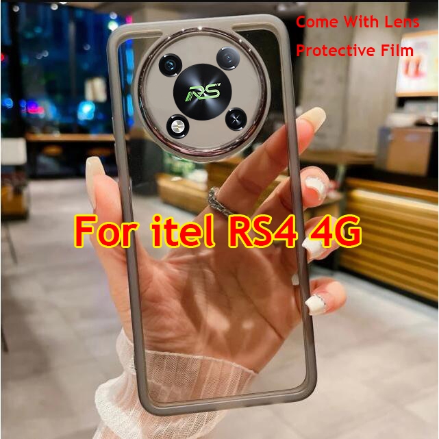 Itel RS4 4G itelRS4 R S4 RS 4 Clearกันกระแทกกล ้ องเลนส ์ Protector ฟิล ...