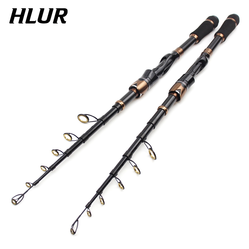 Hlur Carbon Lure Rod Super Hard Sea Rod โยน Rod Retractable Fishing Rod ...