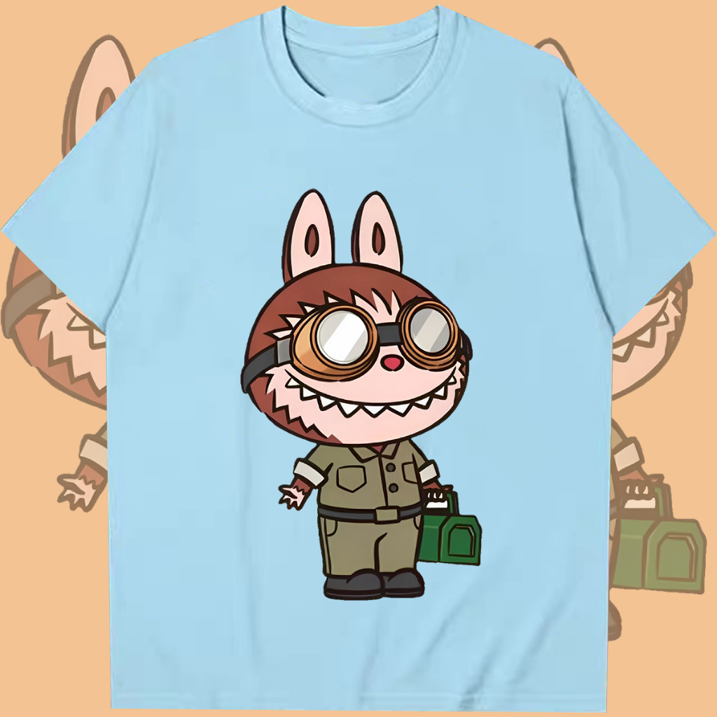 ลาบูบู้ Labubu Pop Martผ้าCotton ใส่ได้ ทั้ง ชาย ใส่สบาย ไม่หด ไม่ย้ ...
