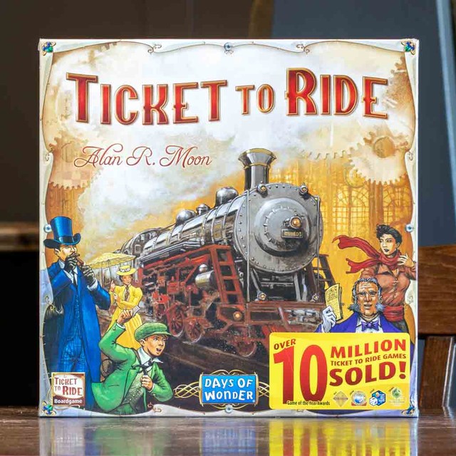 Ticket to Ride US edition ตั ๋ วเกมกระดานเพื ่ อขี ่ เกมปาร ์ ตี ้ ...
