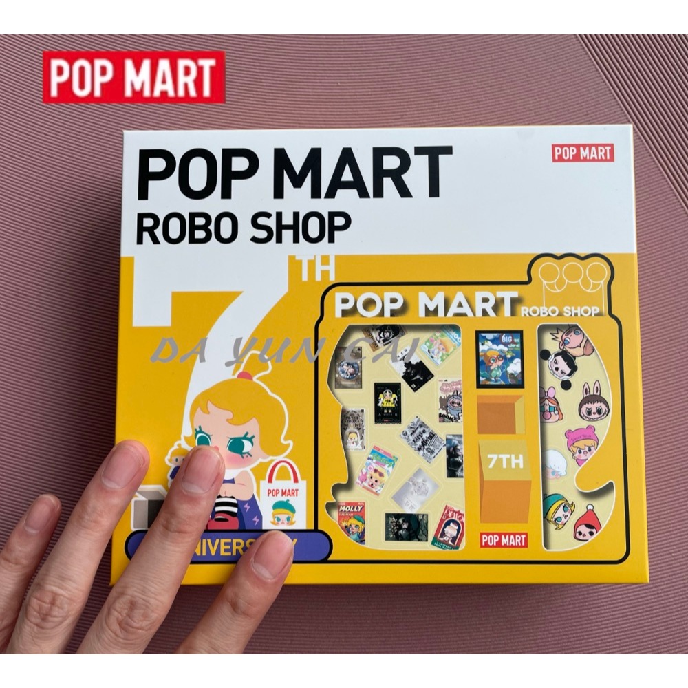 ของแท้ POPMART ROBO SHOP 7TH Anniversary Molly อะคริลิค ของขวัญ ของเล่น | Shopee Thailand