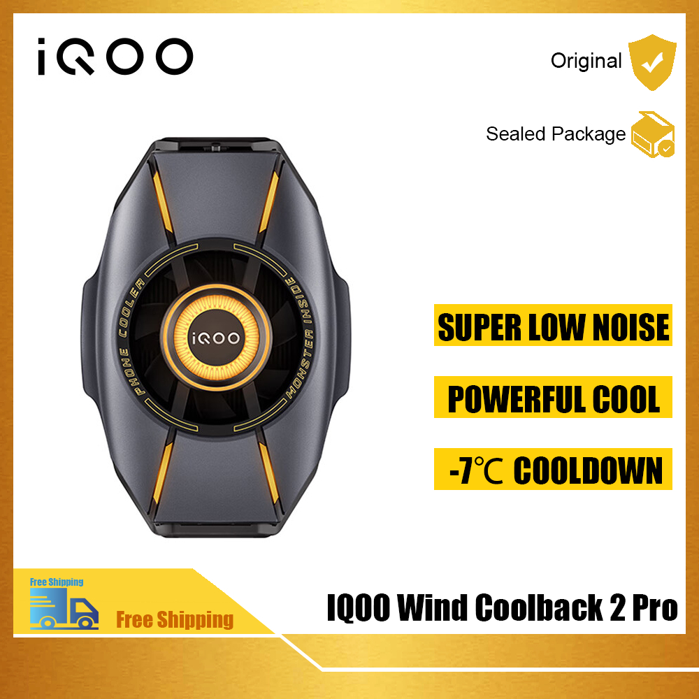 Vivo iQOO 27W Cooling Back Clip 2 Pro iRA2335 โทรศัพท์ Cooler Halo RGB ...