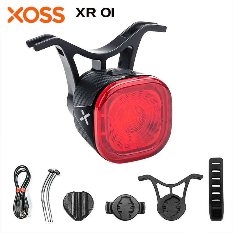 Xoss XR01 ไฟท้ายจักรยาน LED 01 อัจฉริยะ ตรวจจับเบรกอัตโนมัติ กันน้ํา ...