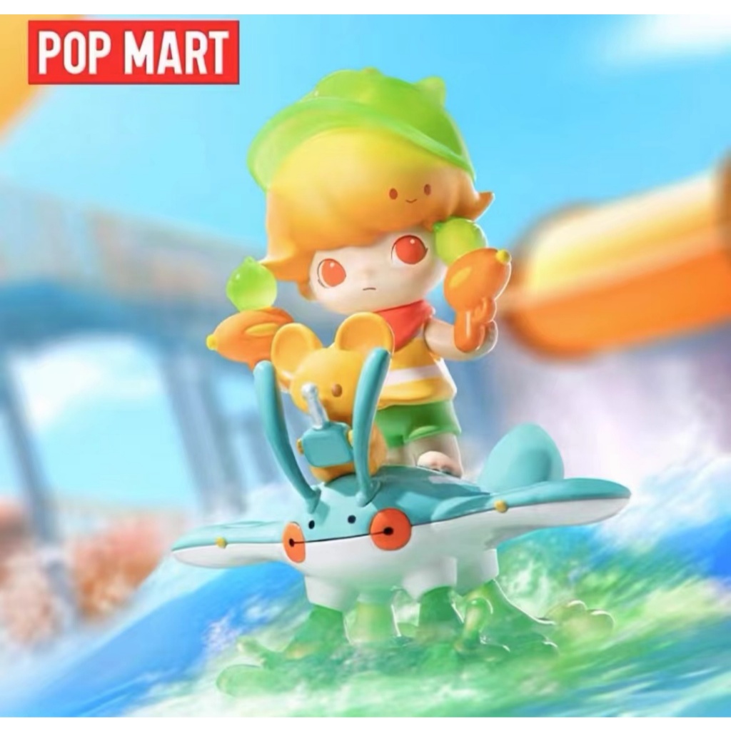 ของแท ้ POPMART POPMART Water Party Series Mystery Box DIMOO SKULLPANDA ...