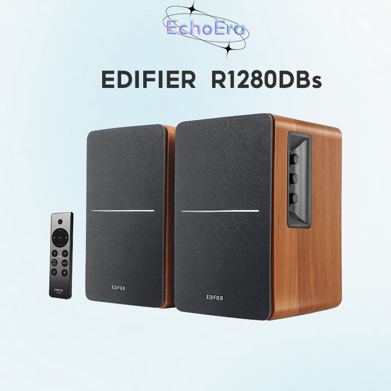 Edifier R1280DBs Active Bluetooth Bookshelf ลําโพงตู ้ ไม ้ 42W RMS รวม ...