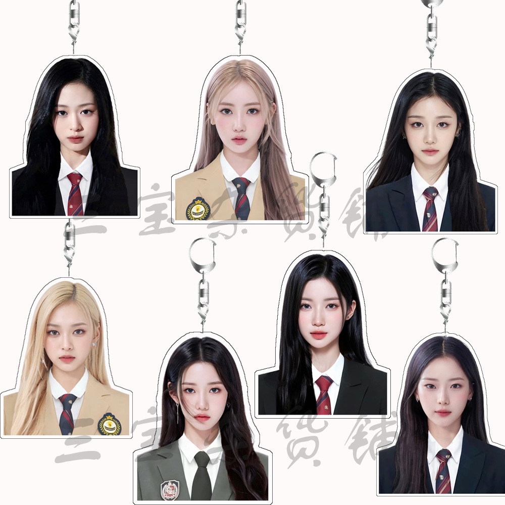 Babymonster RAMI AHYEON ASA RUKA CHIQUITA กระเป ๋ าพวงกุญแจอะคริลิค ...