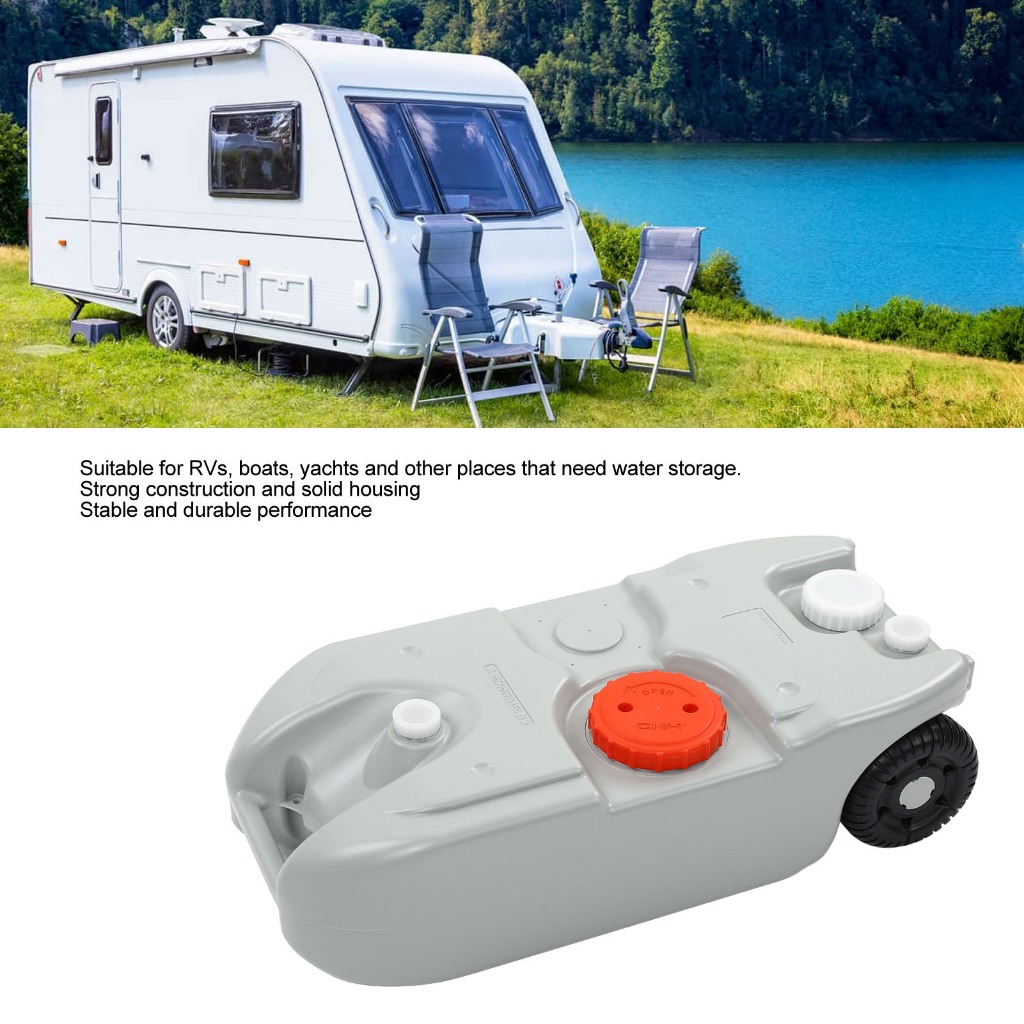 Aries306 Water Tote Tank Wheeler แบบพกพา RV HDPE 40L ขนาดใหญ่ความจุ ...